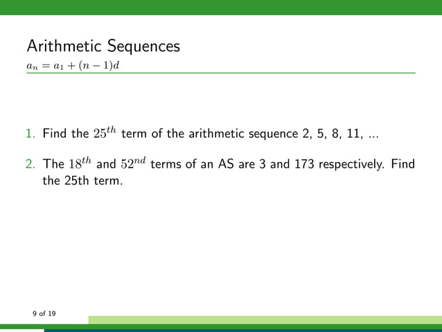 Sequences and series | PDF | Science