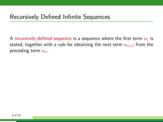 Sequences and series | PDF