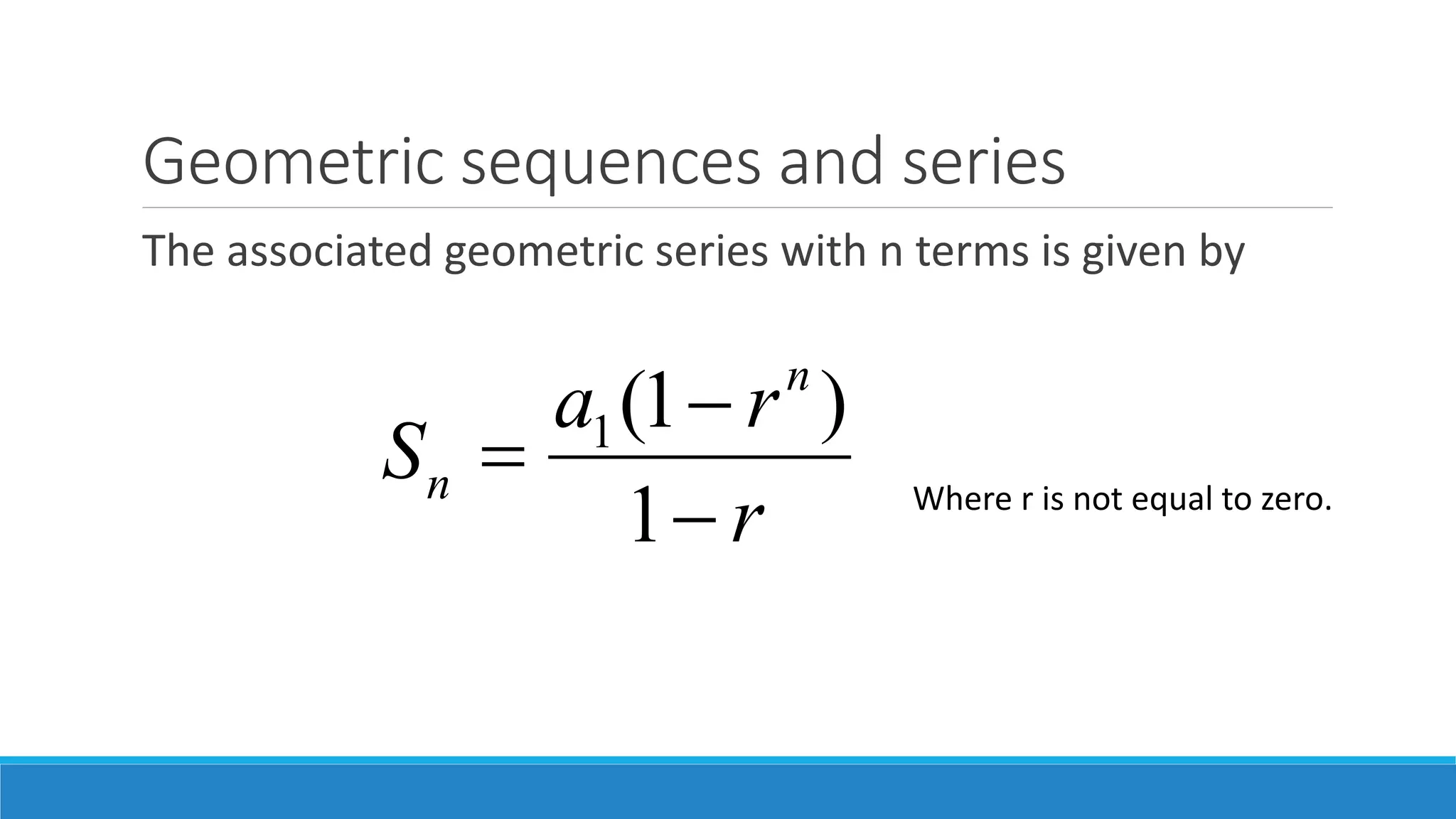 Sequences and series | PPTX