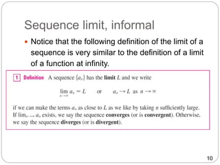 Sequences and series | PPT