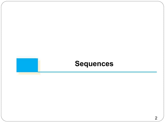 Sequences and series | PPT