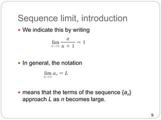 Sequences and series | PPT