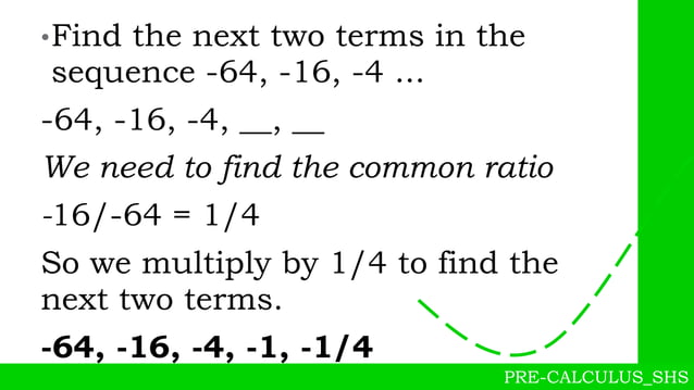 Sequences and Series. Pre Calculus g12ppt | PPT