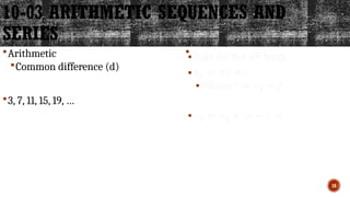 Sequences and Series AP and GP for class IX.pptx