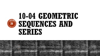 Sequences and Series AP and GP for class IX.pptx