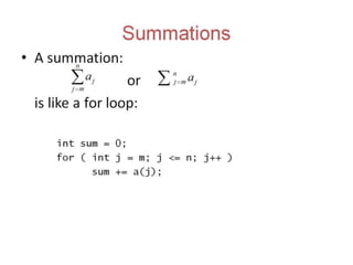 Sequences and summations | PPT