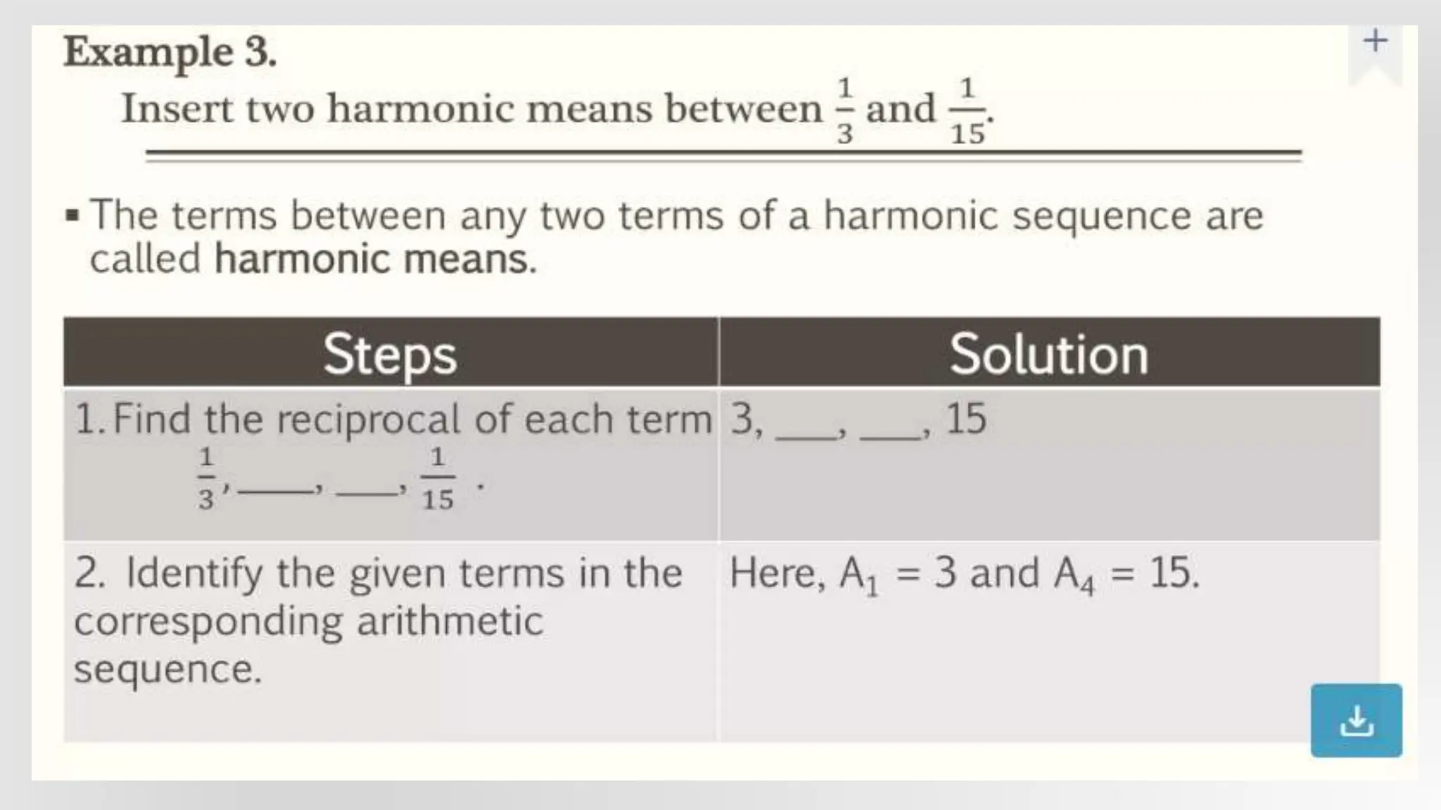 Sequences_Arithmetic_Harmonic_Geometric.ppt | Physics | Science