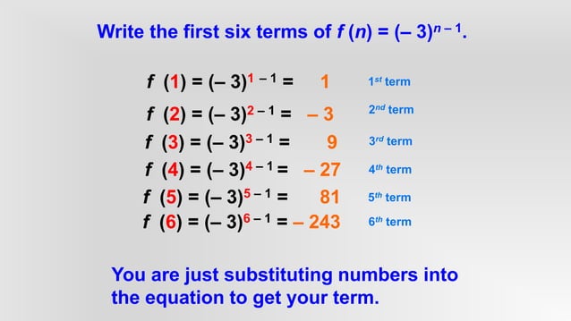 Sequences_Arithmetic_Harmonic_Geometric.ppt | Physics | Science
