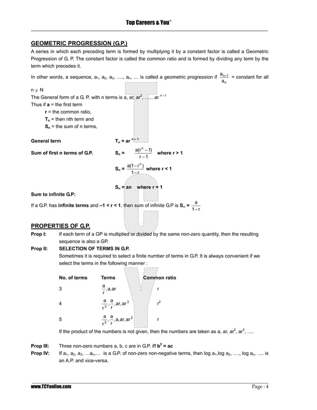 Sequence and Series | PDF