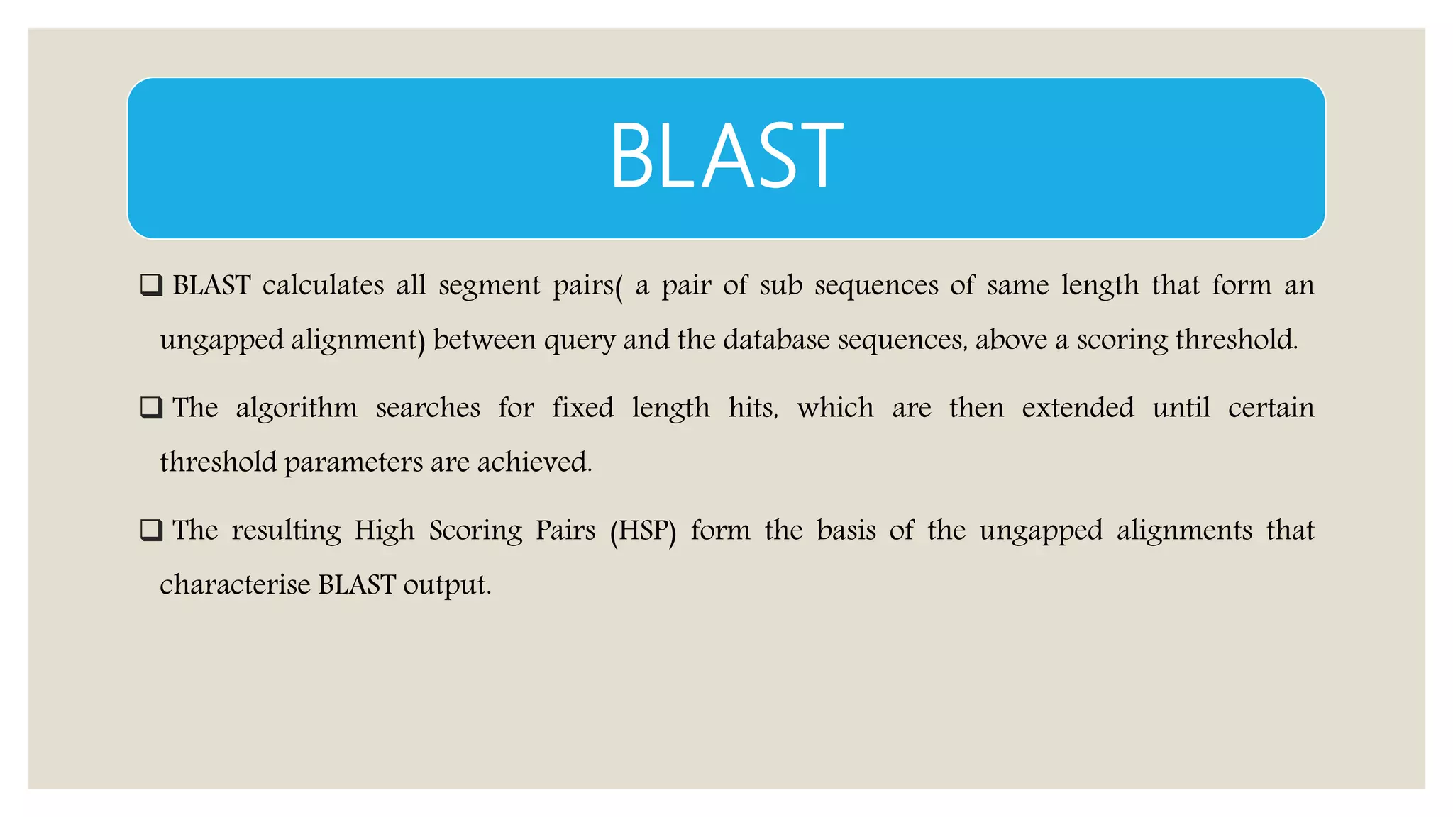 Sequence similarity tools.pptx