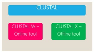 Sequence similarity tools.pptx