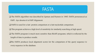 Sequence similarity tools.pptx