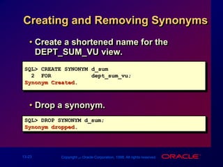 Sequences and indexes | PPT
