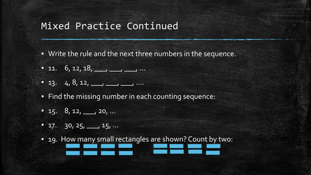 Sequences , Saxon 5/4 Lesson 3 | PPT
