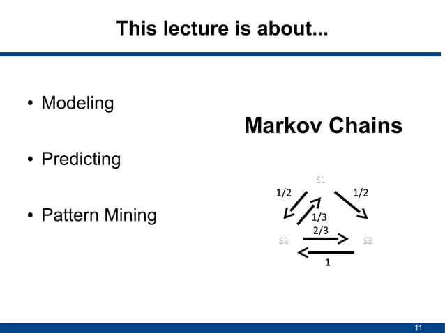 Modeling and Mining Sequential Data | PPT