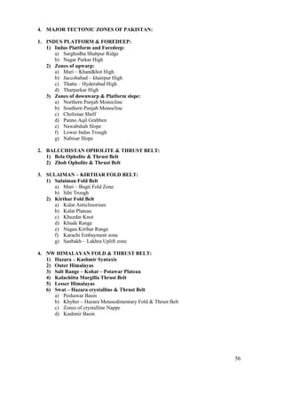 Major Basins Of Pakistan | PDF