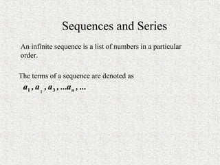 Sequences & series | PPS