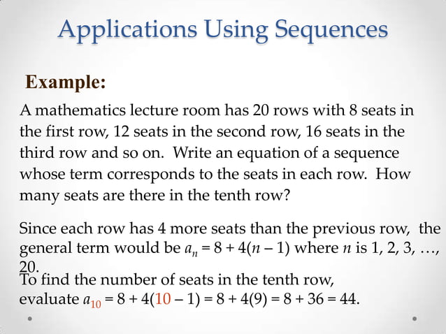 Sequences, Series, and the Binomial Theorem | PPTX