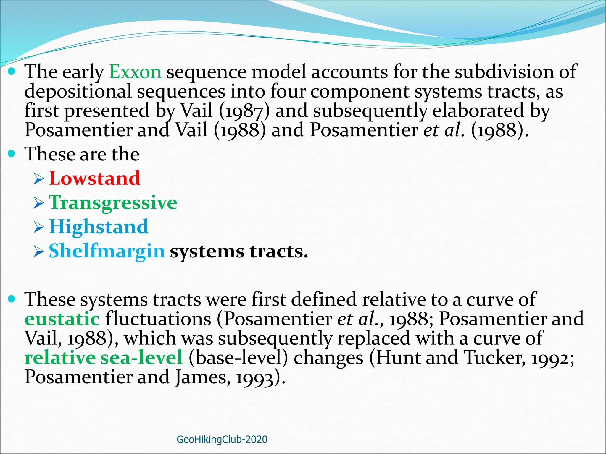 Sequence Stratigraphy System Tracts system | PDF