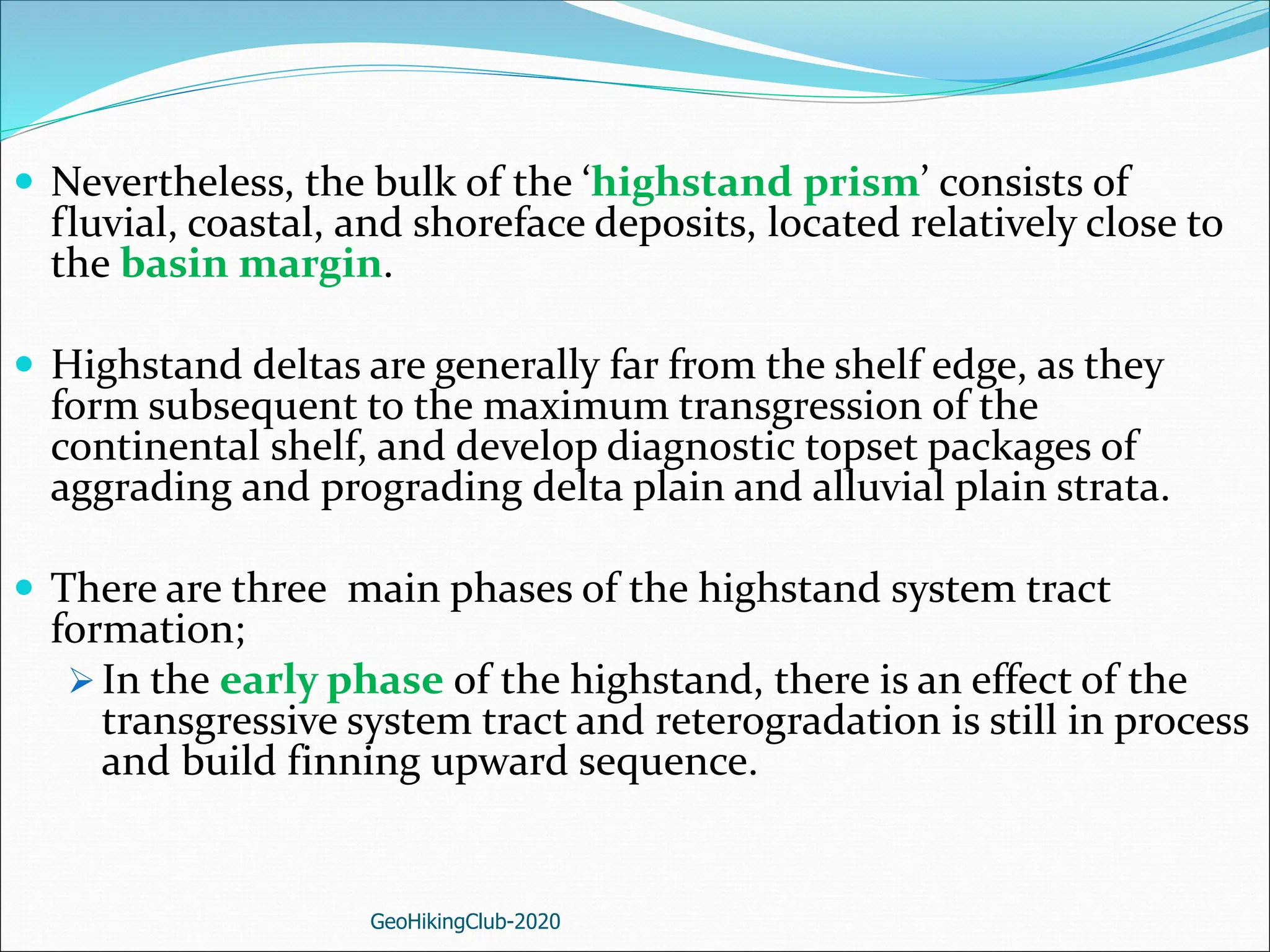 Sequence Stratigraphy System Tracts system | PDF