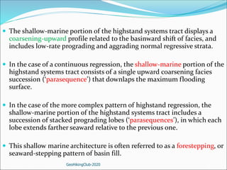 Sequence Stratigraphy System Tracts system | PDF