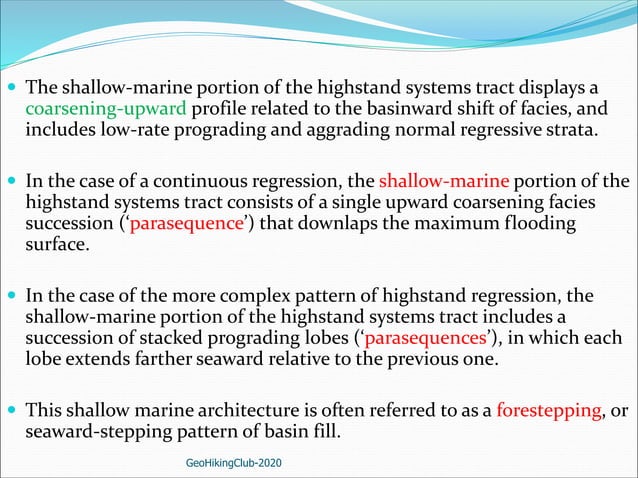 Sequence Stratigraphy System Tracts system | PDF | Geography | Science