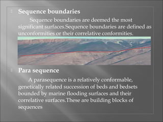 Sequence stratigraphy and its applications | PPT
