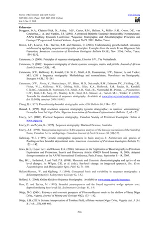 Sequence stratigraphy concepts and applications | PDF
