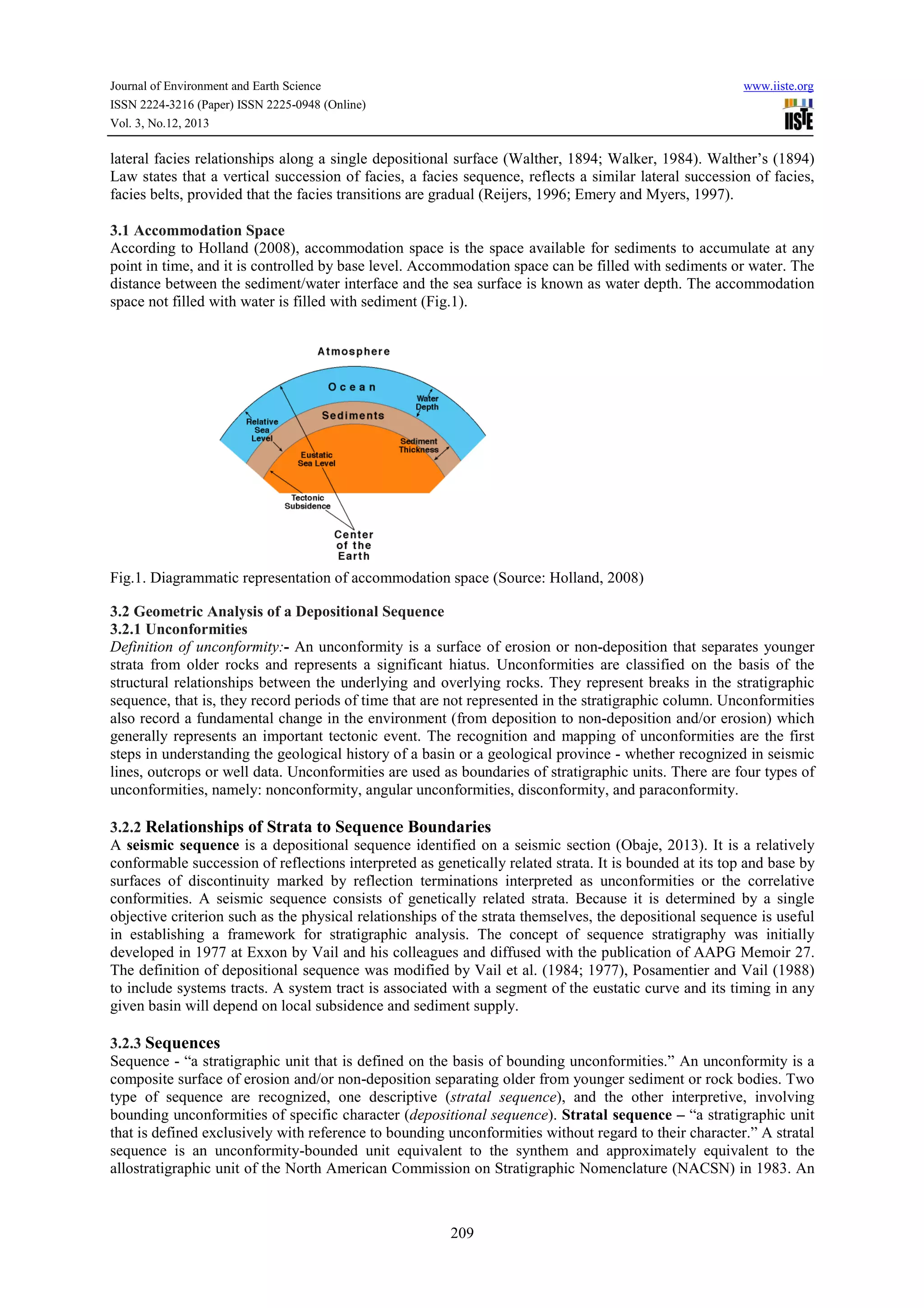 Sequence stratigraphy concepts and applications | PDF