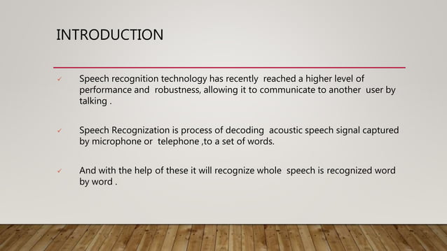 Sequence To Sequence Model Speech Recognition Ppt