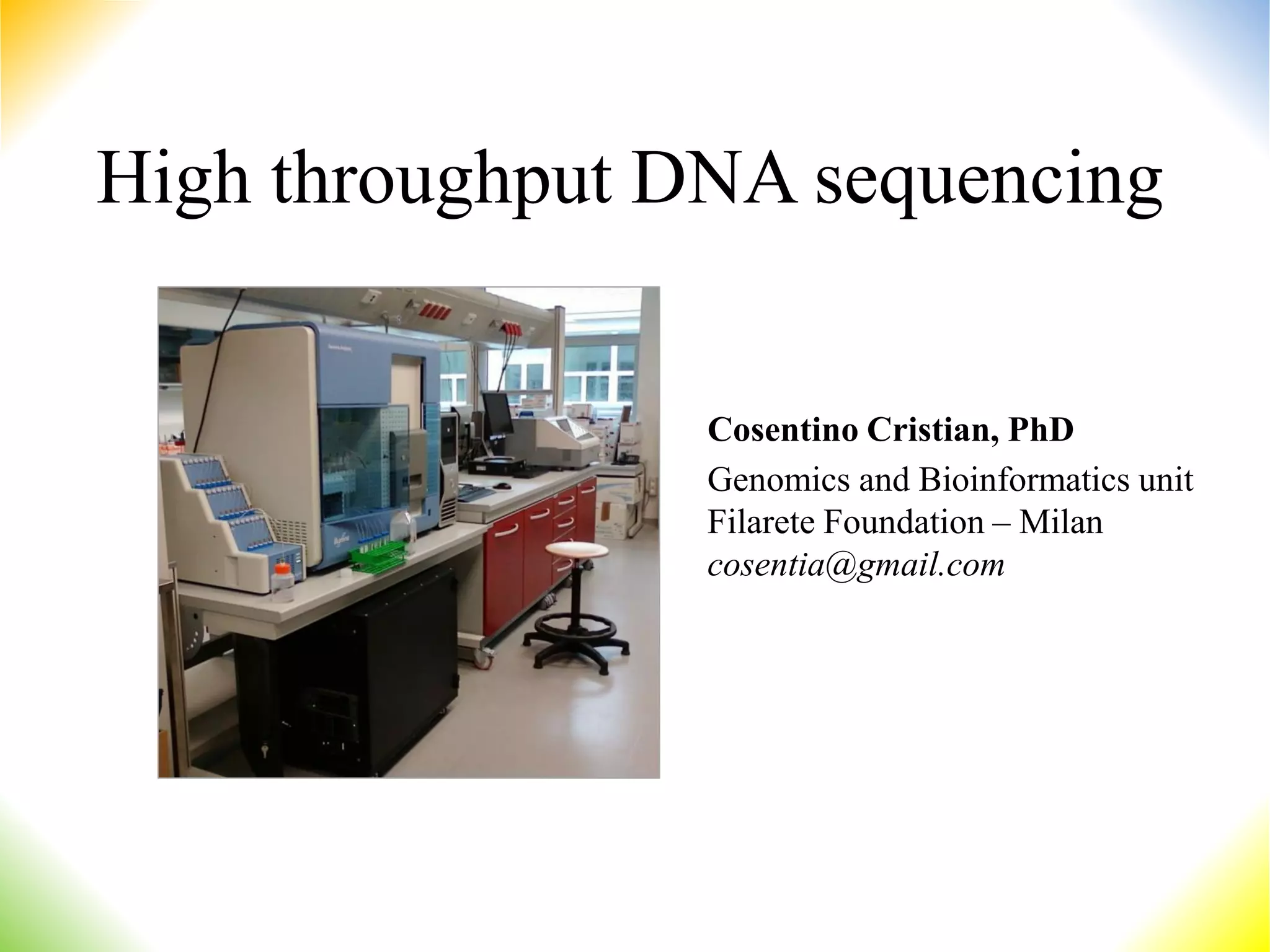 High throughput sequencing | PDF