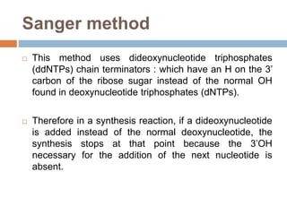 DNA Sequencing | PPTX