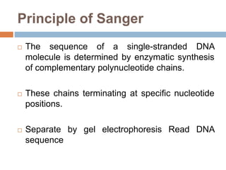 DNA Sequencing | PPTX