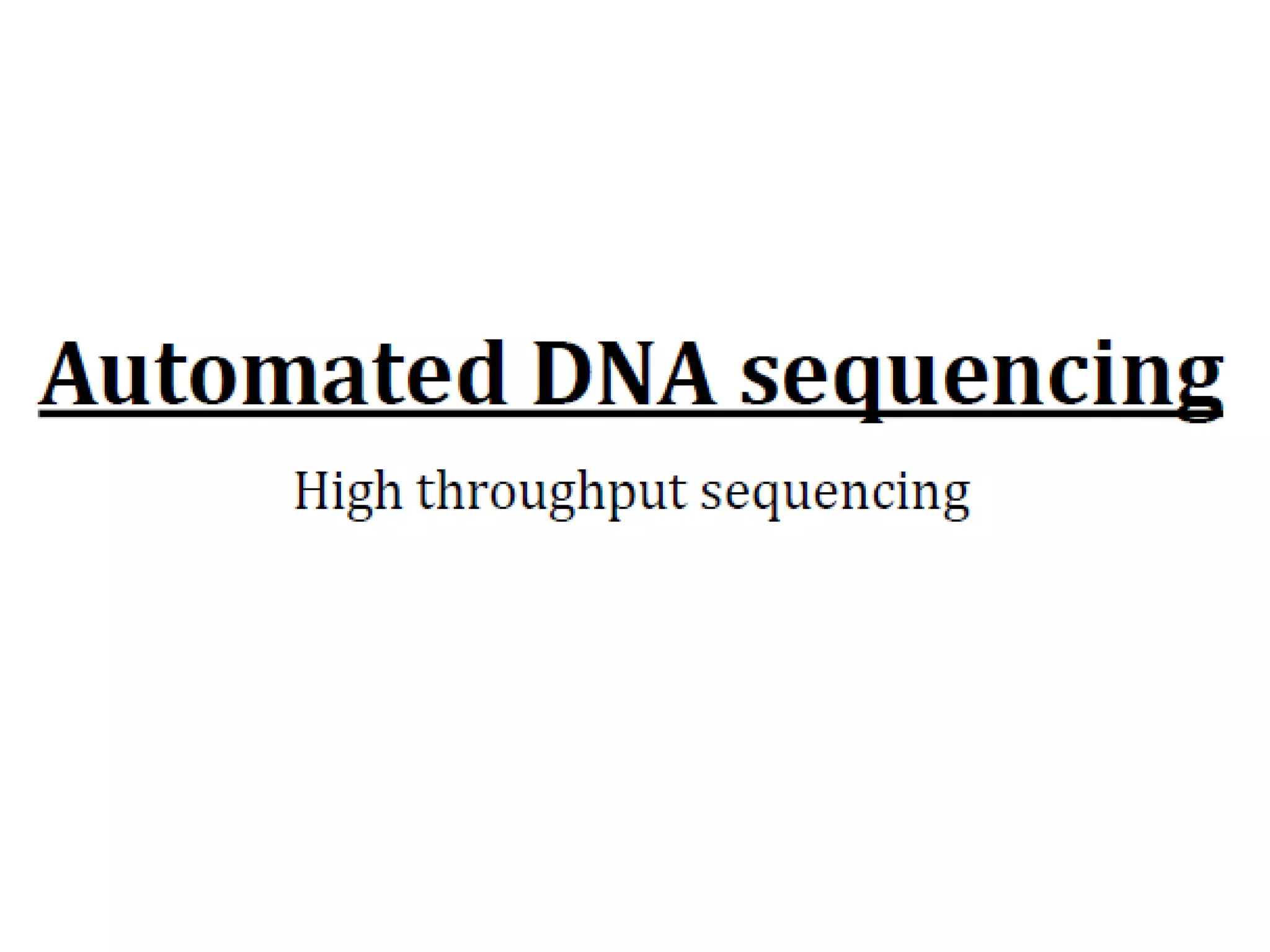 Sequencing | PDF | Chemistry | Science