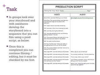 Sequencing - storyboard | PPT