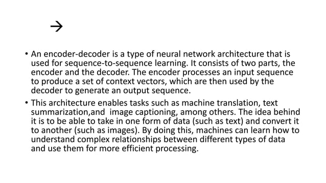 Sequencing and Attention Models - 2nd Version | PPT