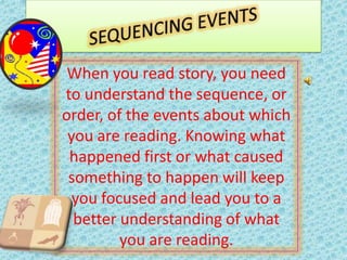 Sequencing events report in dr | PPTX