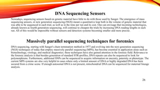 Sequencing genes and genomes | PPTX