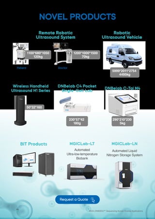 MGI Sequencing and Genomics. Elevanting Science and Healthcare | PDF