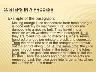 Sequencing ideas, events or steps | PPTX