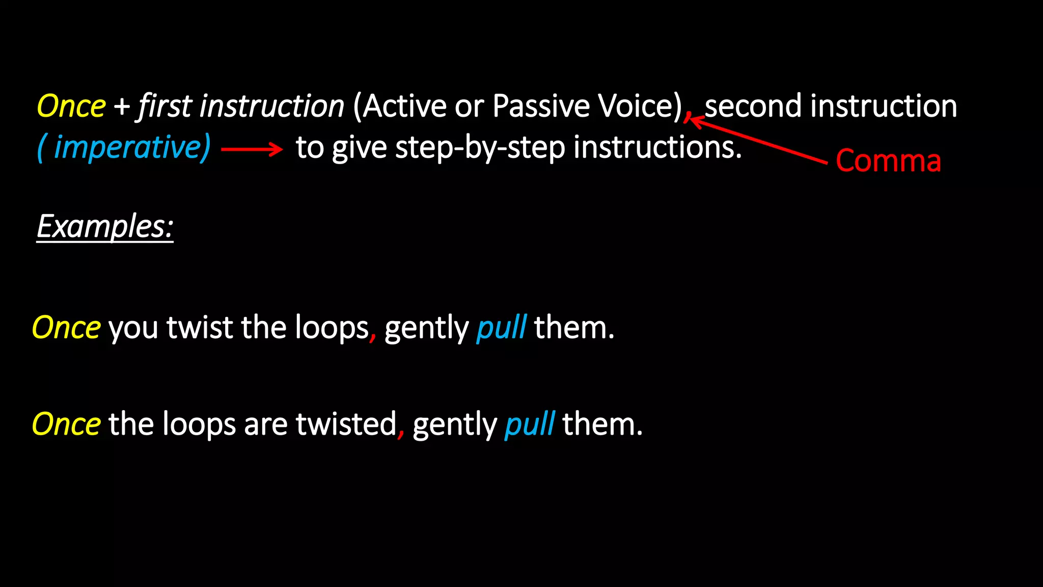 Sequencing Instructions | PPTX