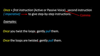 Sequencing Instructions | PPTX