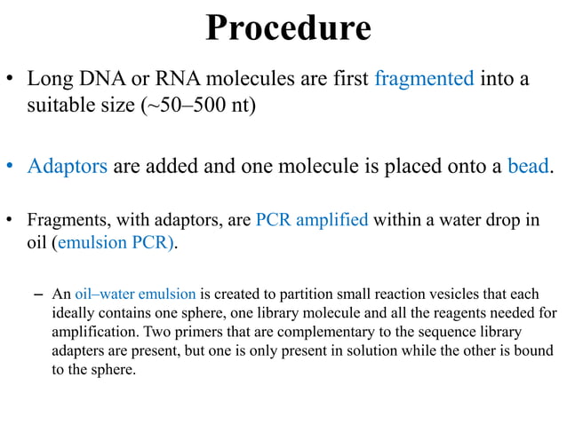 Ion torrent and SOLiD Sequencing Techniques | PPTX | Chemistry | Science