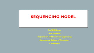 Sequencing model | PDF
