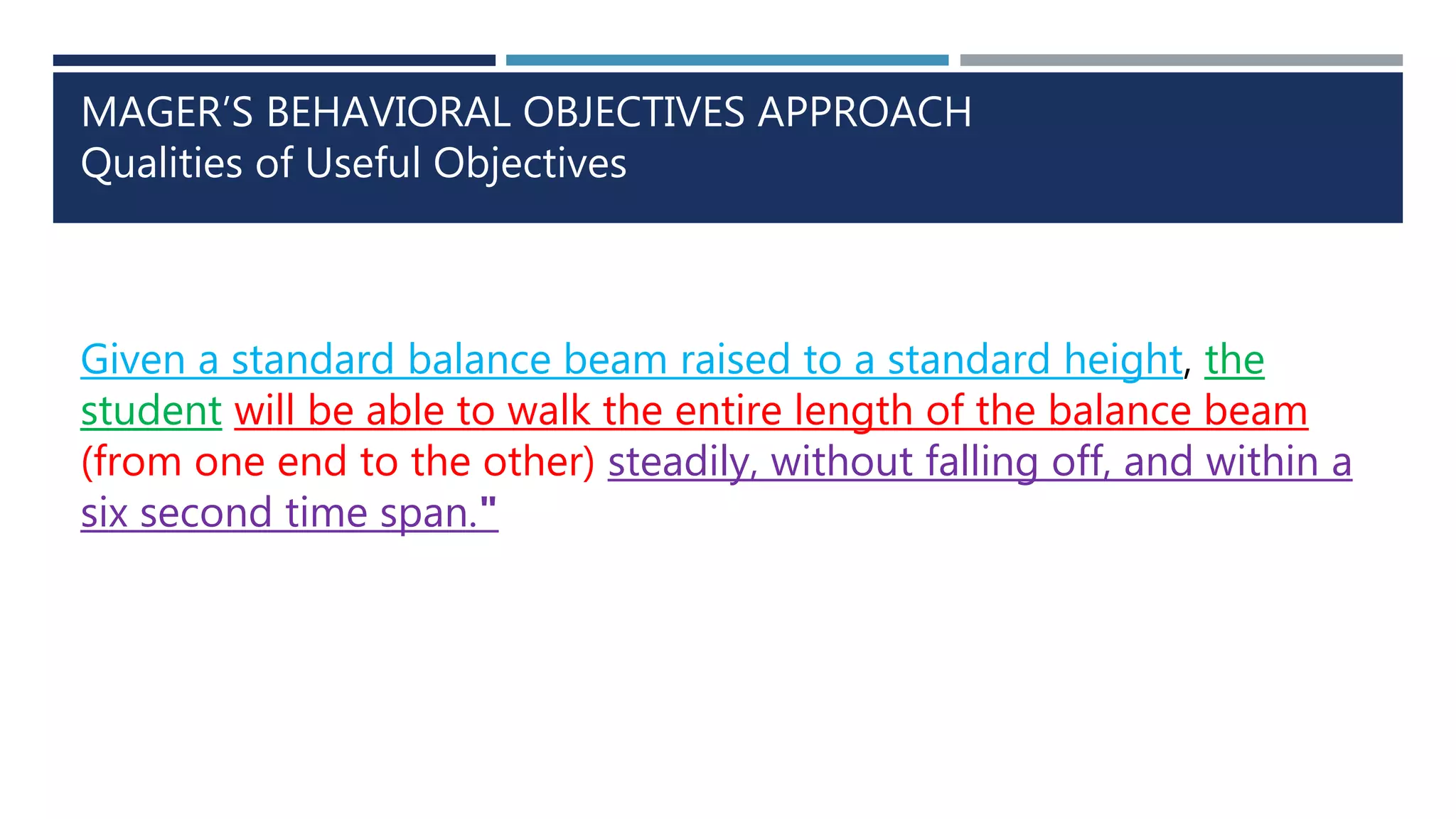 Sequencing objectives | PPTX
