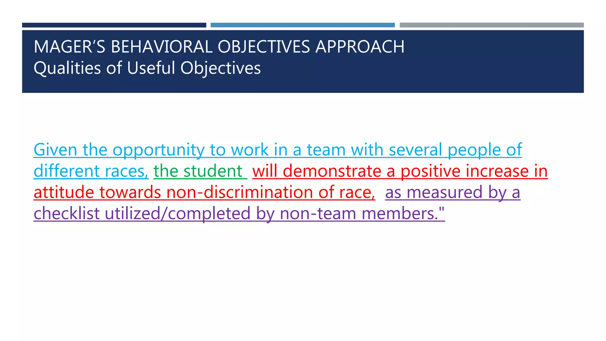 Sequencing objectives | PPTX