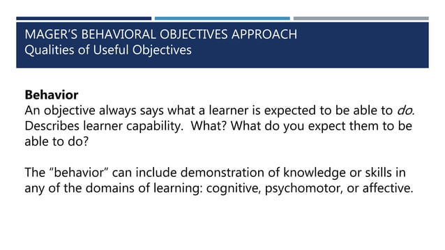 Sequencing objectives | PPTX