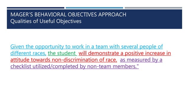 Sequencing objectives | PPTX