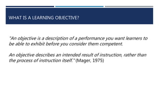 Sequencing objectives | PPTX