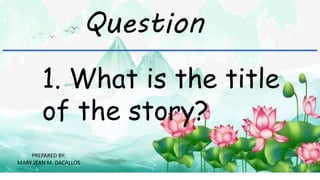 Sequencing of events grade 3 | PPTX